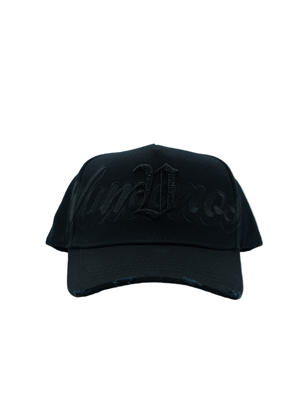 VAMONOS Rhinestone Snapback - Black – VAMONOS CLOTHING CO.